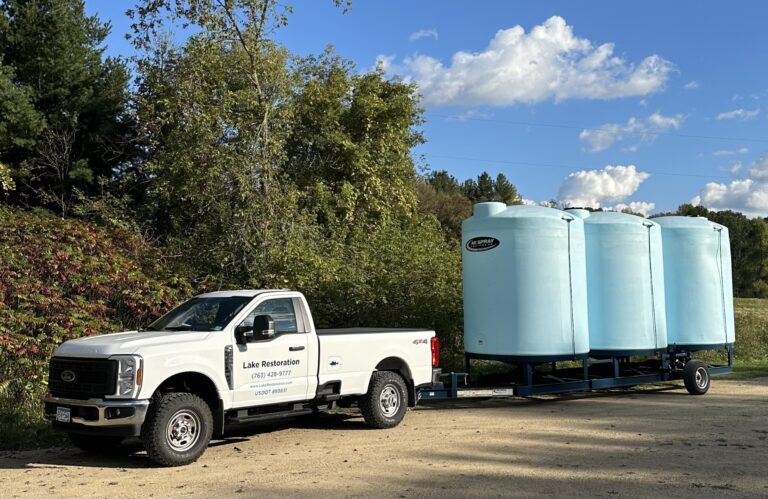 Lake alum treatment starts next week – BIG SWAN LAKE TRUMPETER